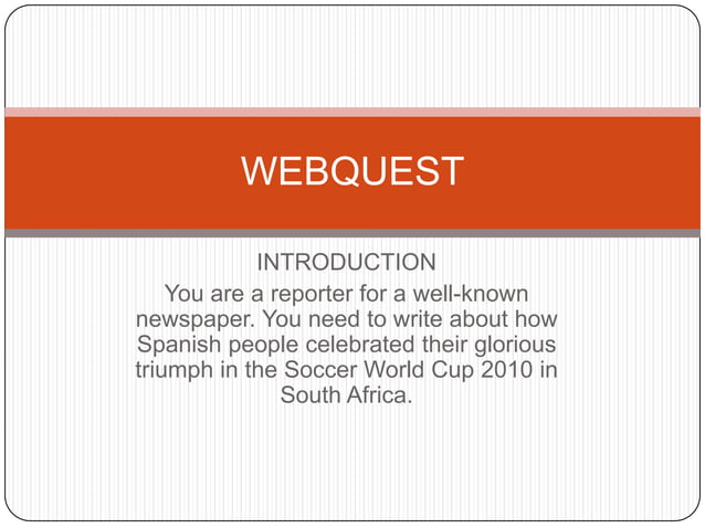 Webquest | PPTX