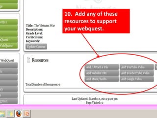 Creating a Zunal Webquest | PPTX