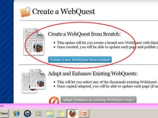 Creating a Zunal Webquest | PPTX
