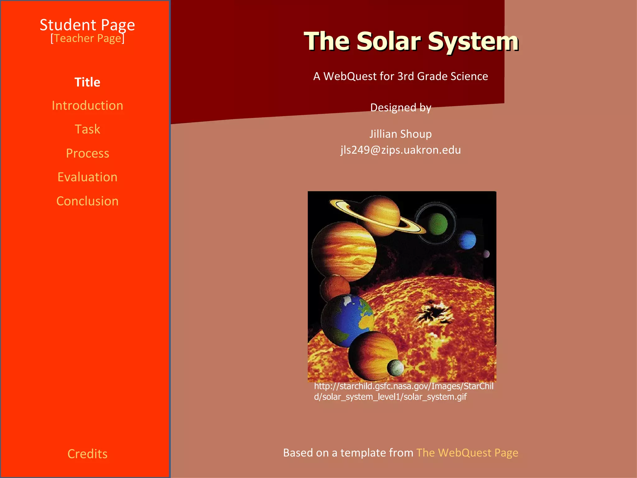 Solar System Webquest 2 | PPT