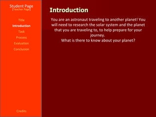 Solar System Webquest 2 | PPT