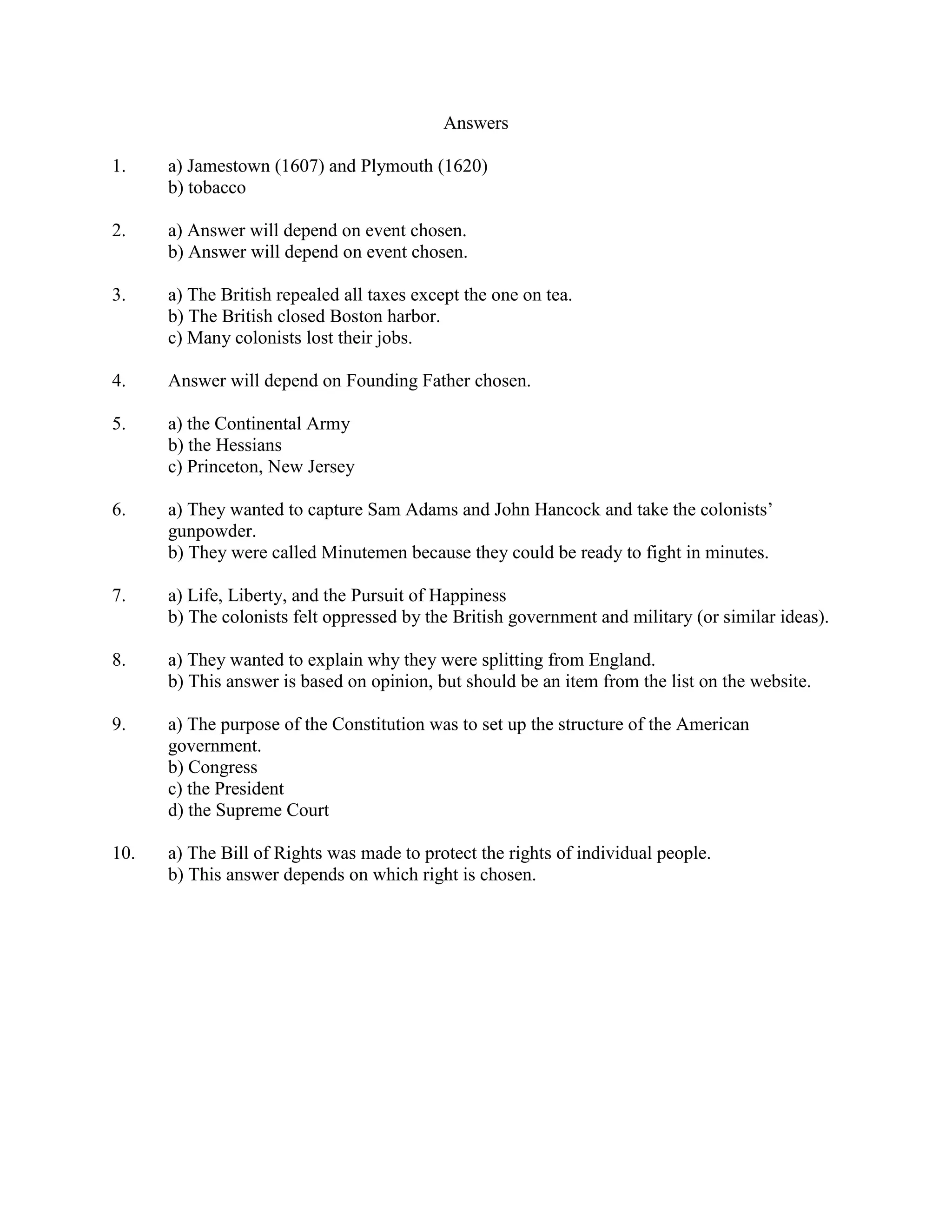 American Revolution Webquest | PDF