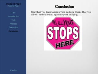 Webquest on Cyber Bullying | PPT