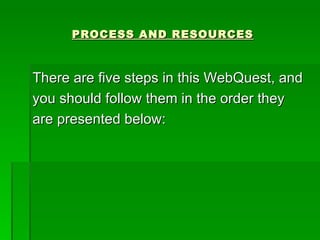 Webquest | PPT