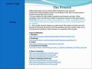 Jeopardy en Espanol WebQuest | PPT