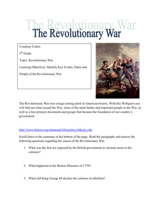 Webquest | DOCX | War and Conflicts