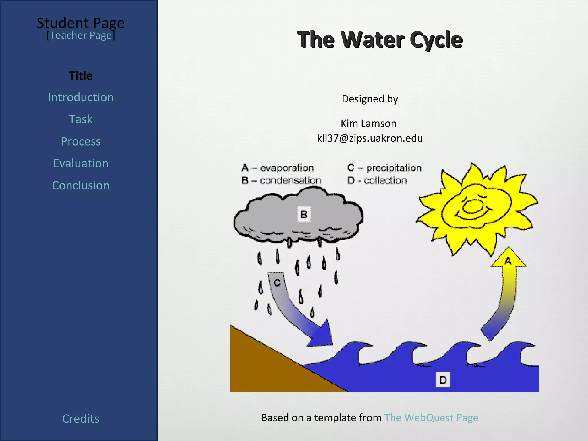 Webquest-Water Cycle | PPT | Geography | Science