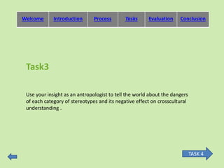 Webquest: Breaking stereotypes | PDF