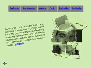 Webquest: Breaking stereotypes | PDF