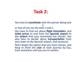 Webquest - A trip to London | PPT