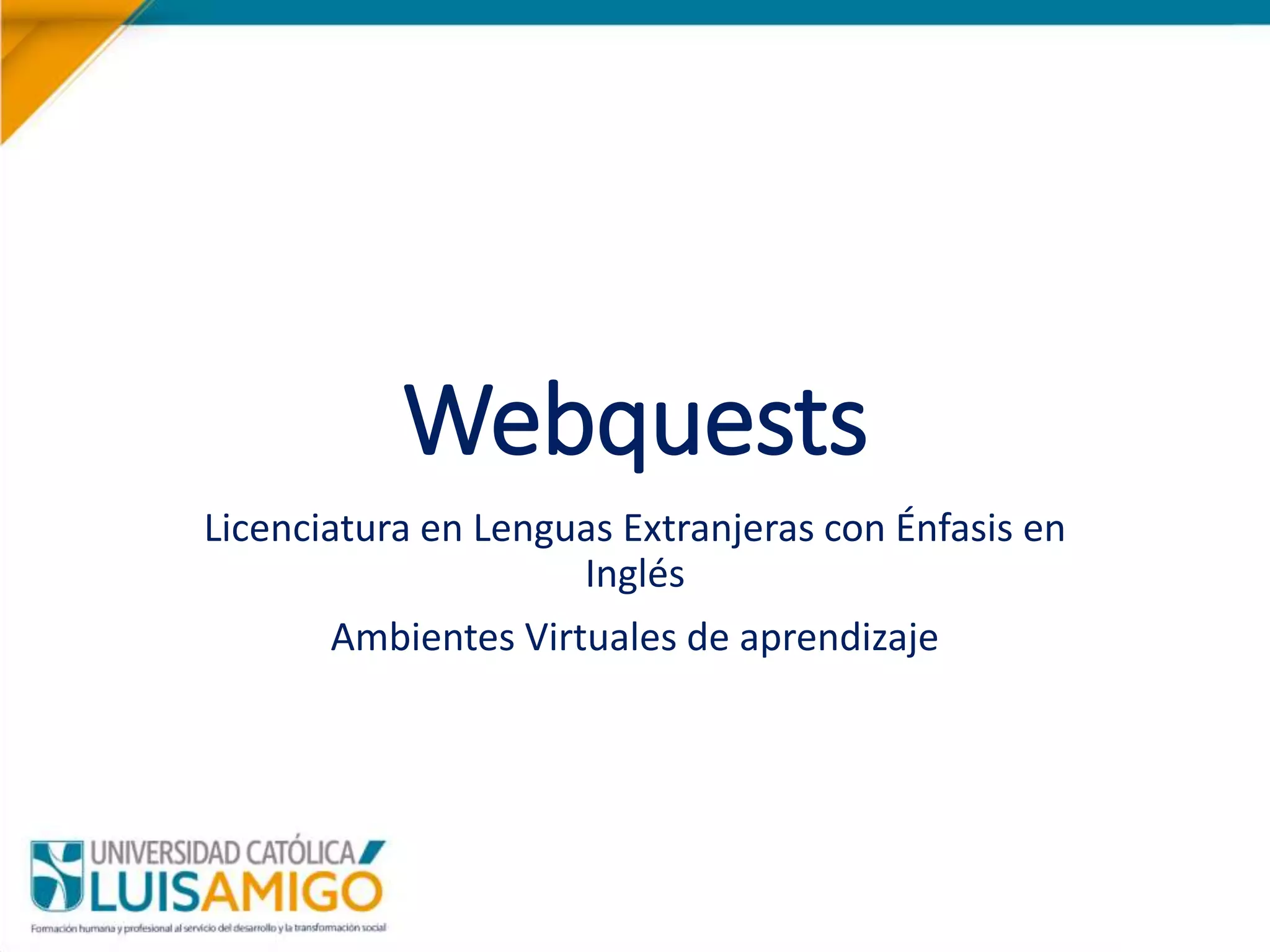 Webquest | PPT