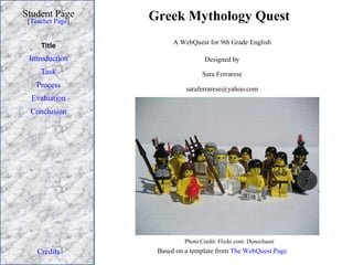 Webquest All Slides | PPT