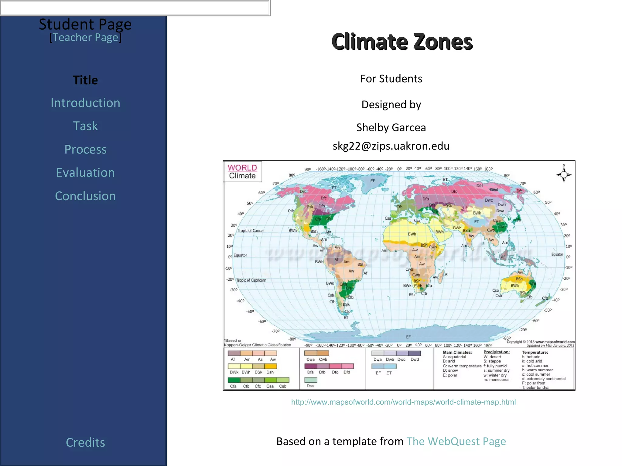 Webquest climate | PPT