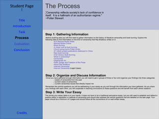 Fahrenheit 451 WebQuest | PPT