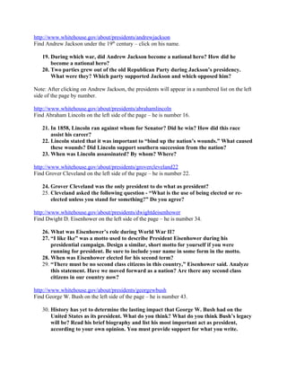 Webquest final | PDF