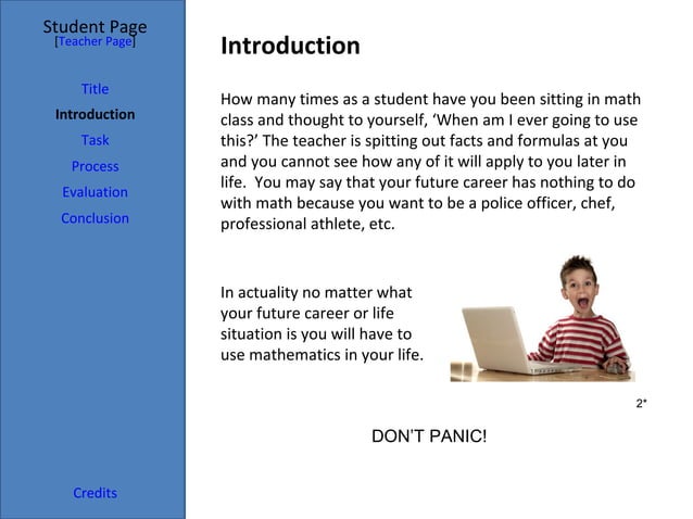 Mathematics WebQuest | PPT
