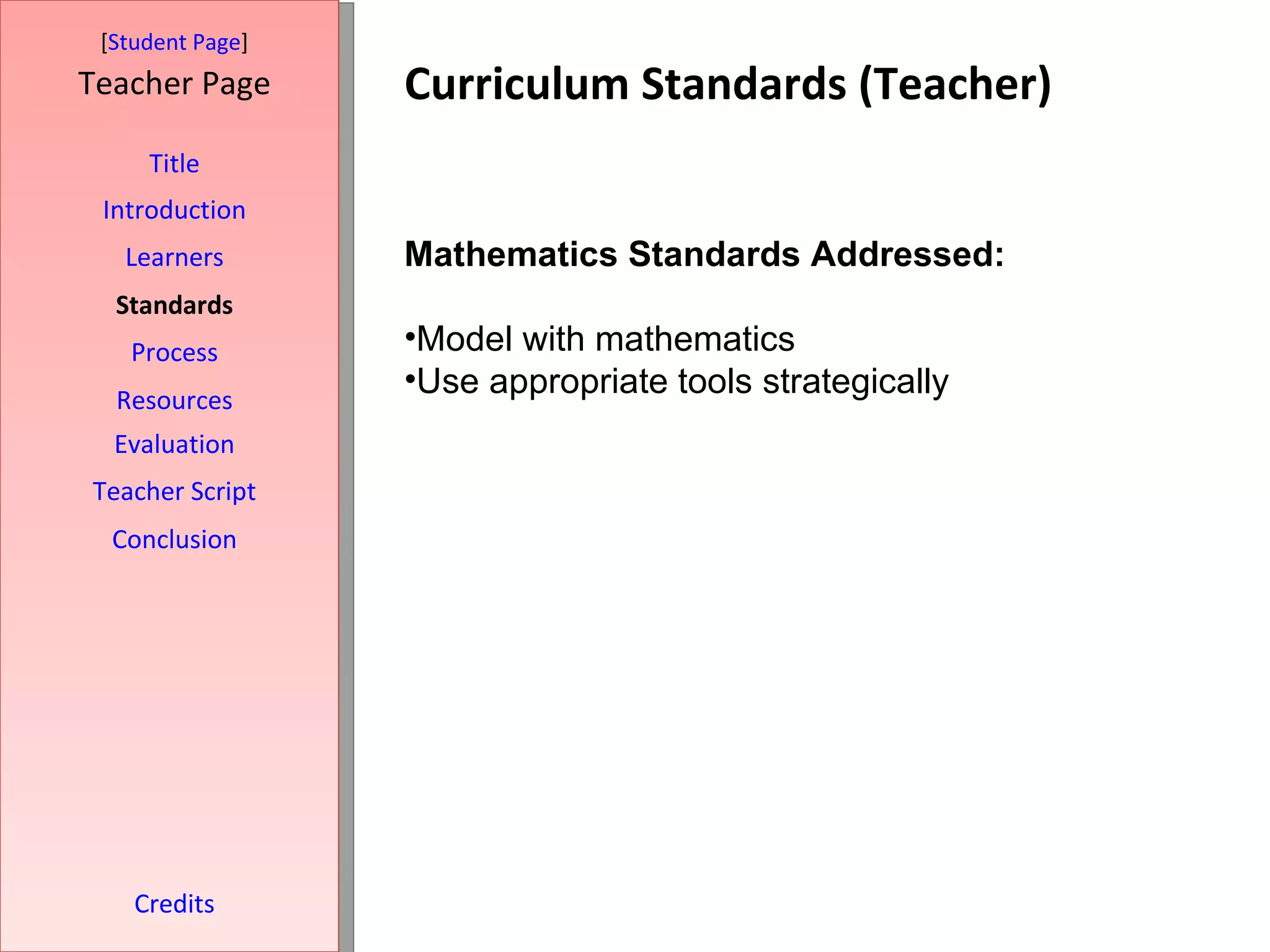 Mathematics WebQuest | PPT