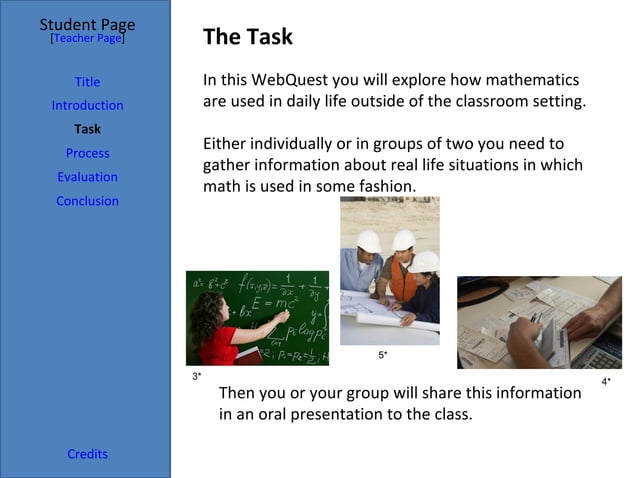 Mathematics WebQuest | PPT