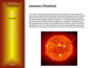 Webquest for endangered species | PPT | Environment | Science