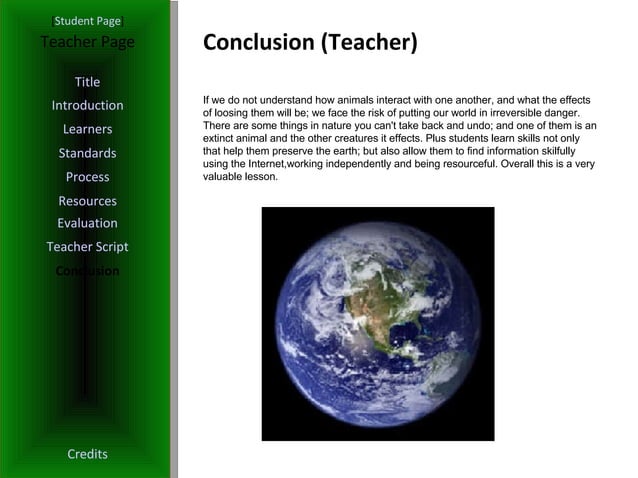 Webquest for endangered species | PPT | Environment | Science