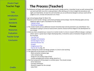 Webquest- Mass Media: Tea Packaging | PPT | Secondary Education | Education