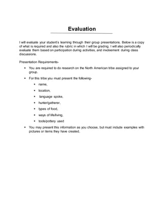 Web quest native americans | DOCX