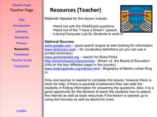 Special Assignment: Segregation WebQuest | PPT | Educational Assessment ...