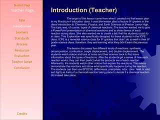 Types of Chemical Reactions | PPT