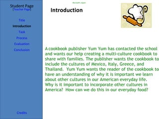 Creative Foods Cook Book | PPT