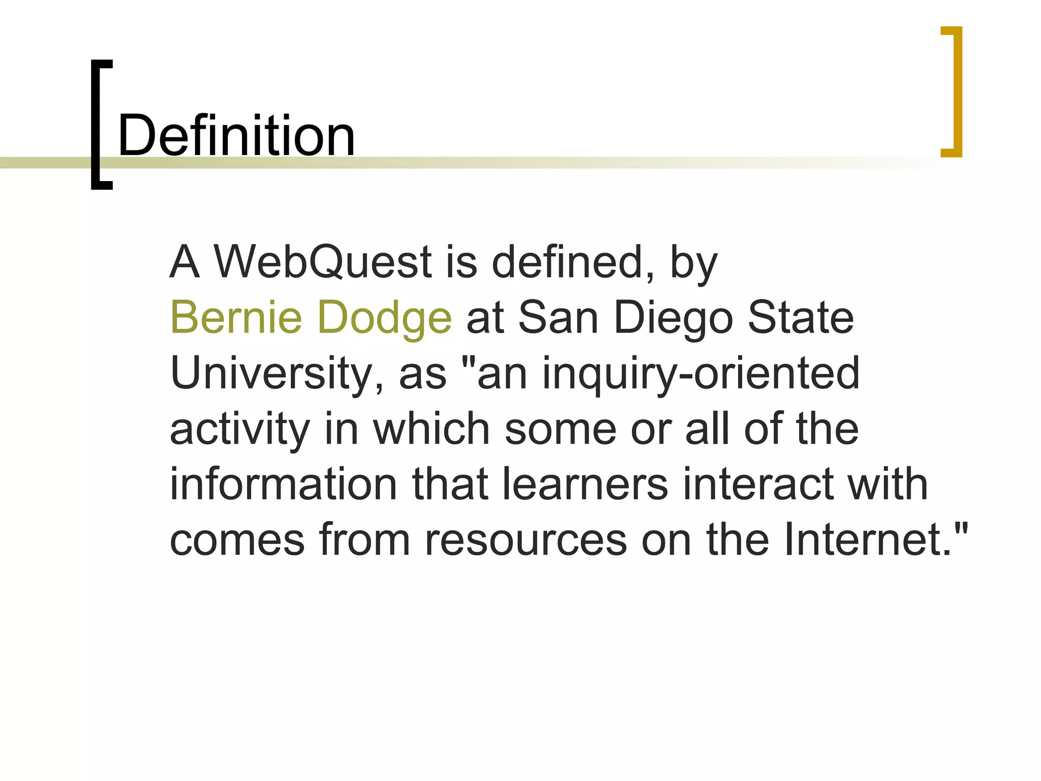 Webquest Pp | PPT