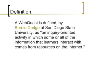 Webquest Pp | PPT