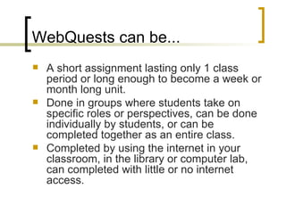 Webquest Pp | PPT