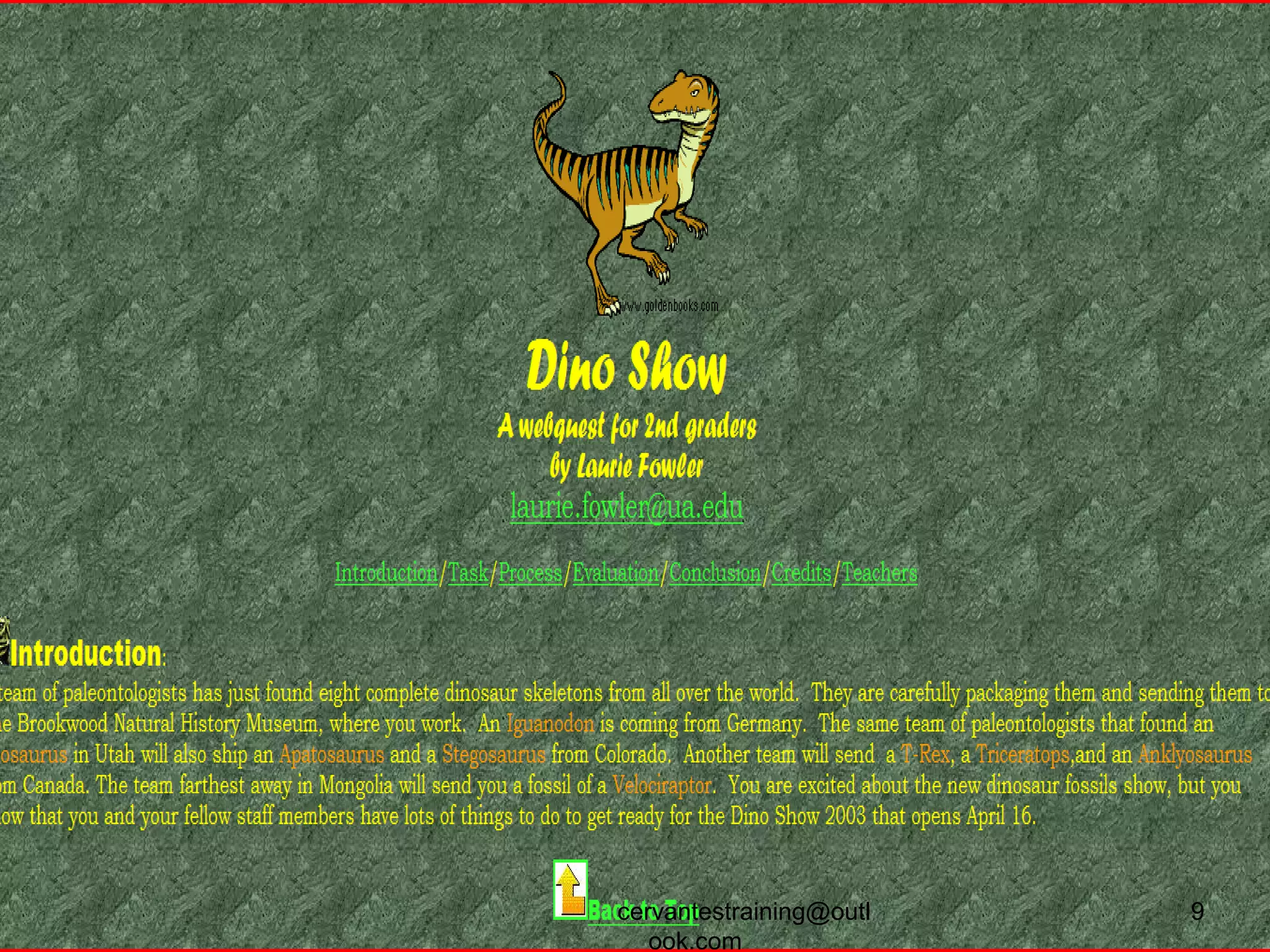 Webquest presentation | PPT