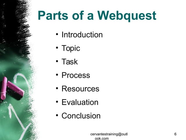 Webquest presentation | PPT