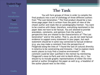 Webquest Project | PPT