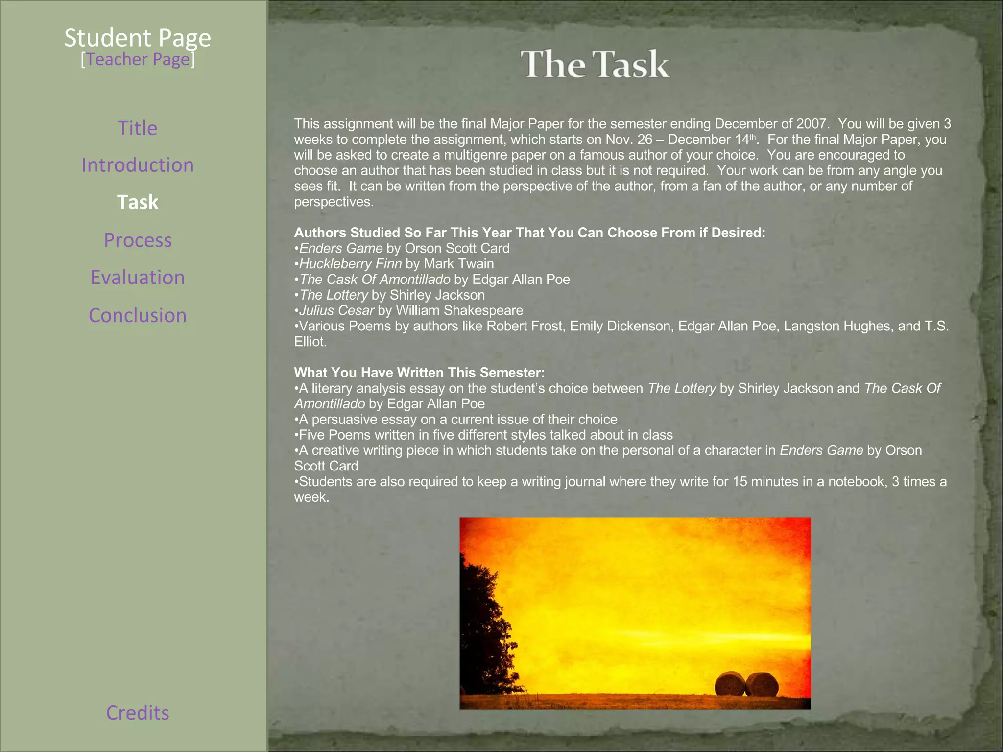 Multigenre Writing | PPT