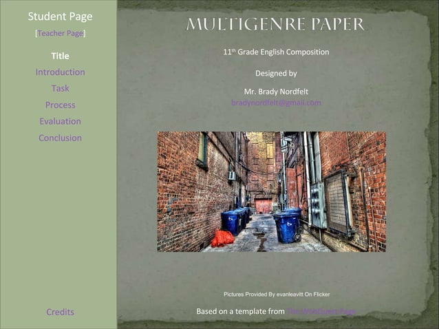Multigenre Writing | PPT