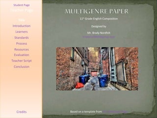 Multigenre Writing | PPT