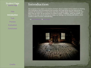 Multigenre Writing | PPT