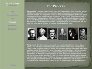 Multigenre Writing | PPT