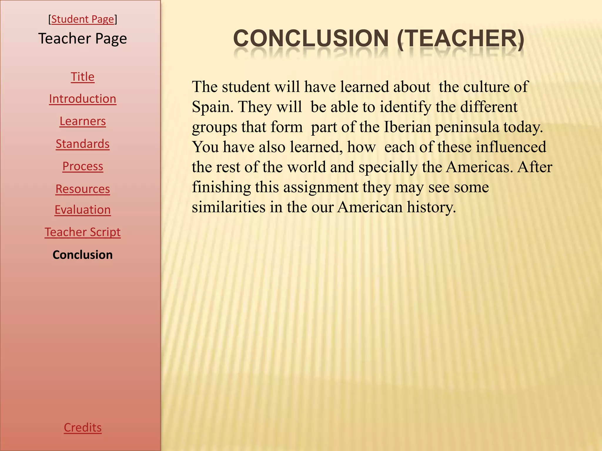 Webquest spanish culture | PPTX