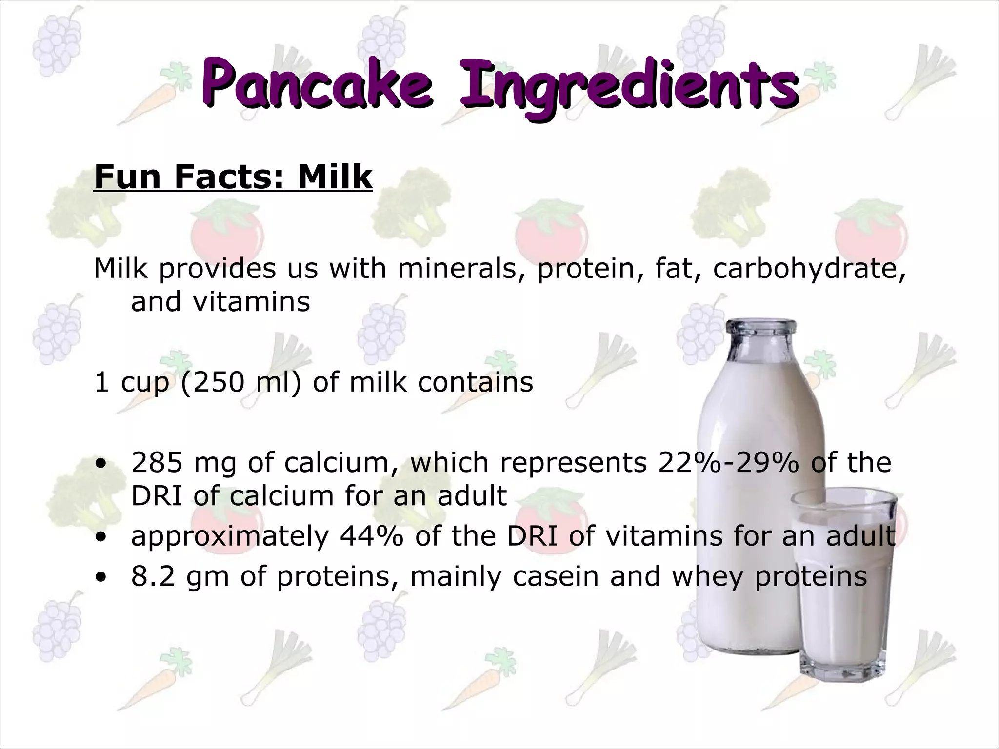 Student Presentation: Healthy Pancakes | PPT