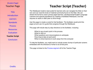 Webquest for Math | PPT