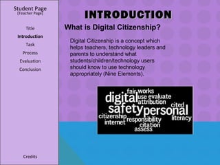 Nine Elements of Digital Citizenship | PPT