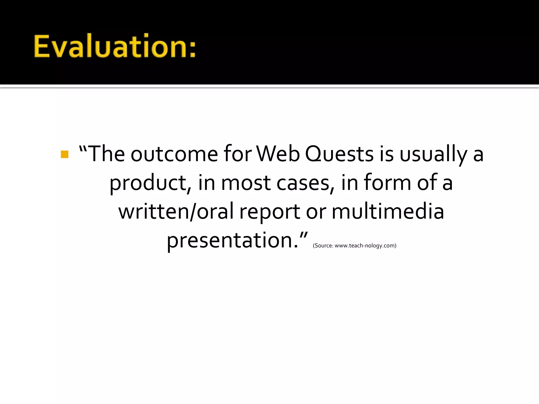 Webquest virtual communicating skills | PPT
