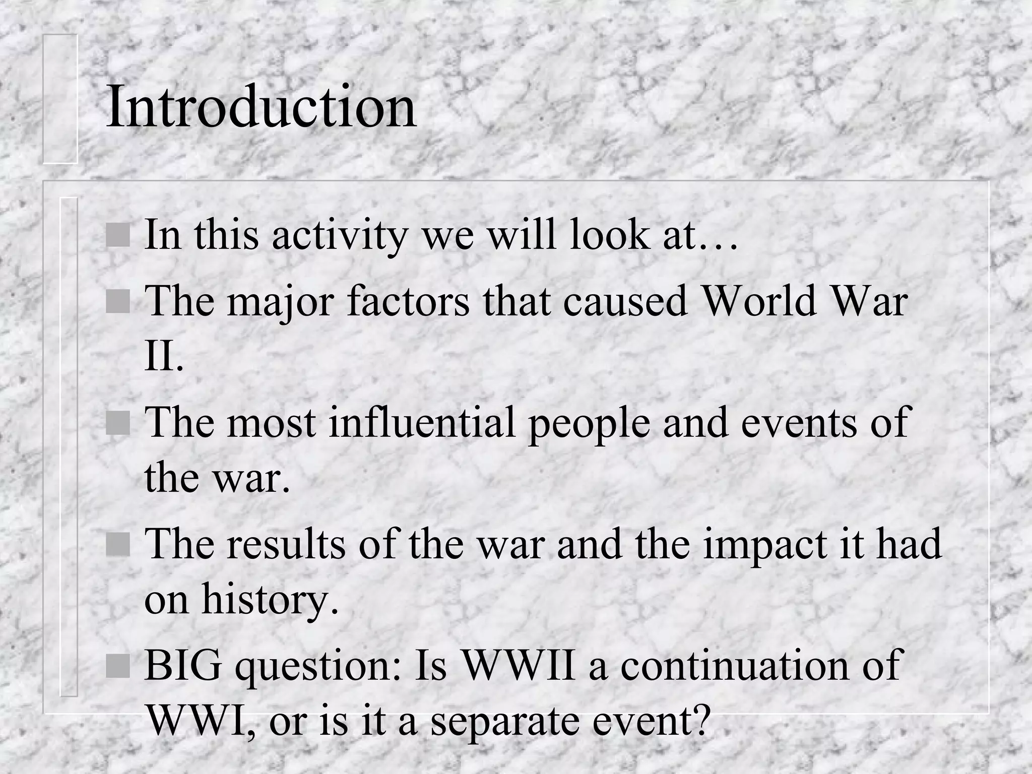 WebQuest WWII | PPT