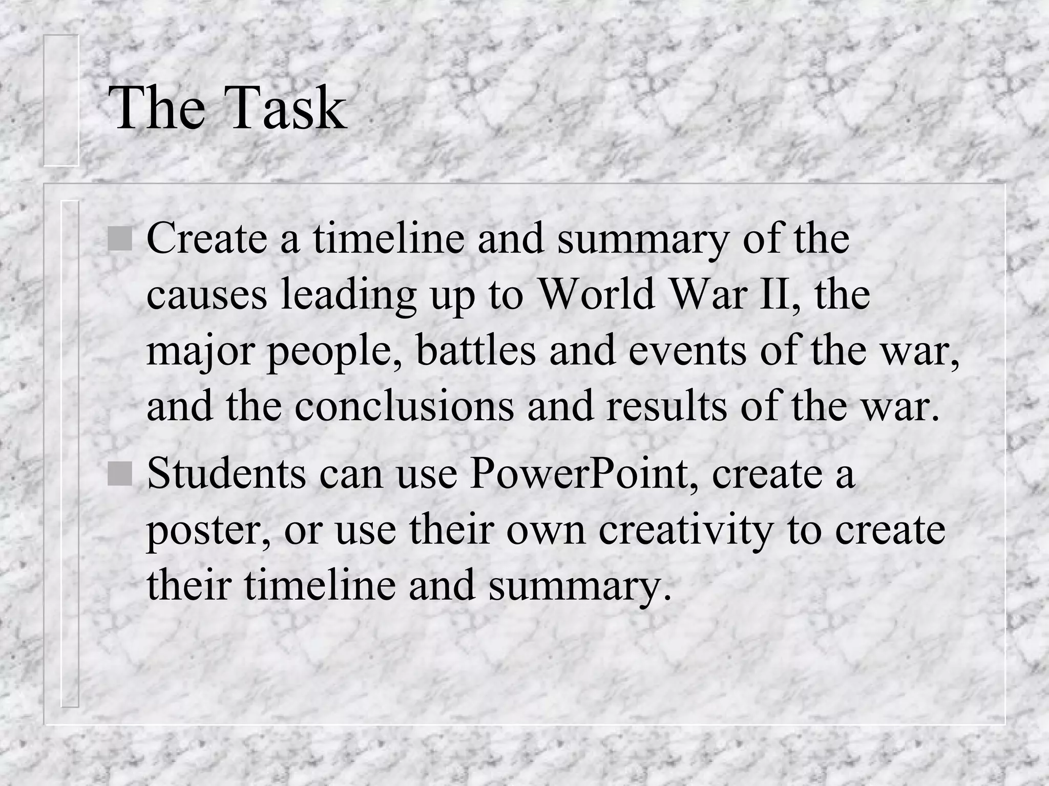 WebQuest WWII | PPT