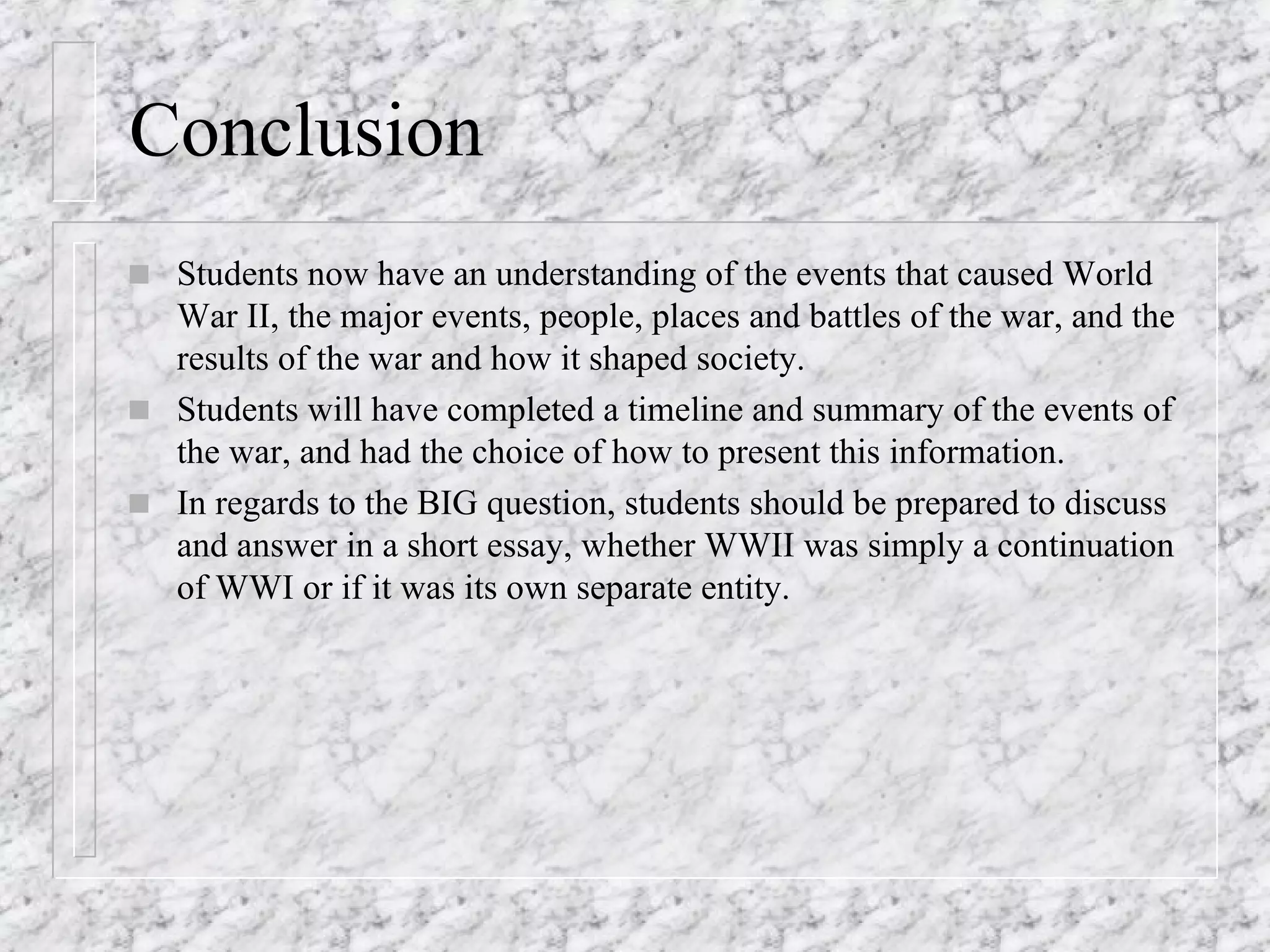 WebQuest WWII | PPT