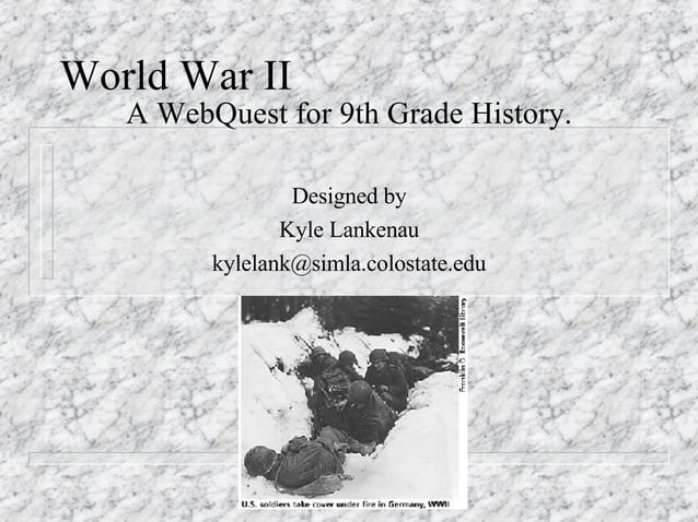 WebQuest WWII | PPT