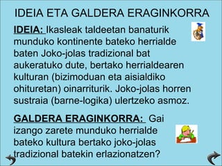 Munduko Jolasak | PPT